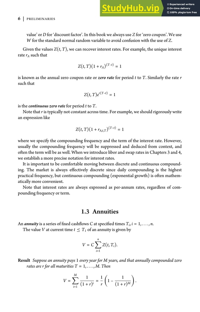 An Introduction To Quantitative Finance | PDF