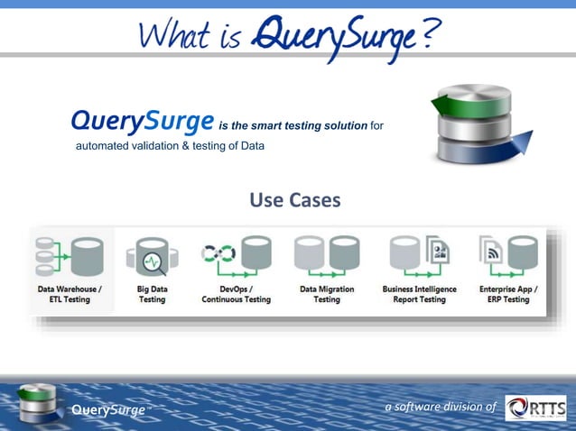 An introduction to QuerySurge webinar | PPTX | Databases | Computer ...