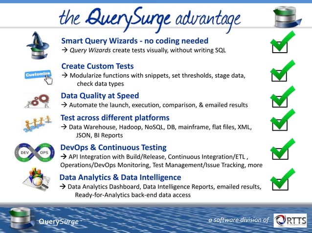 An introduction to QuerySurge webinar | PPTX | Databases | Computer ...