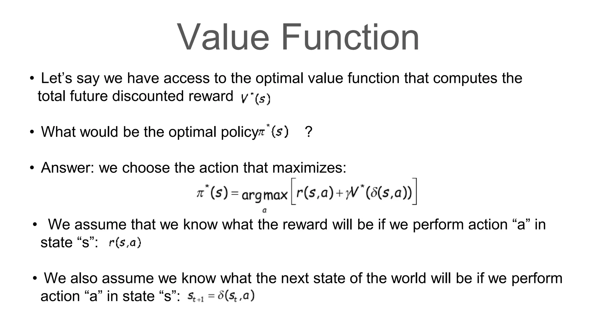An introduction to reinforcement learning | PPTX | Computing | Technology & Computing