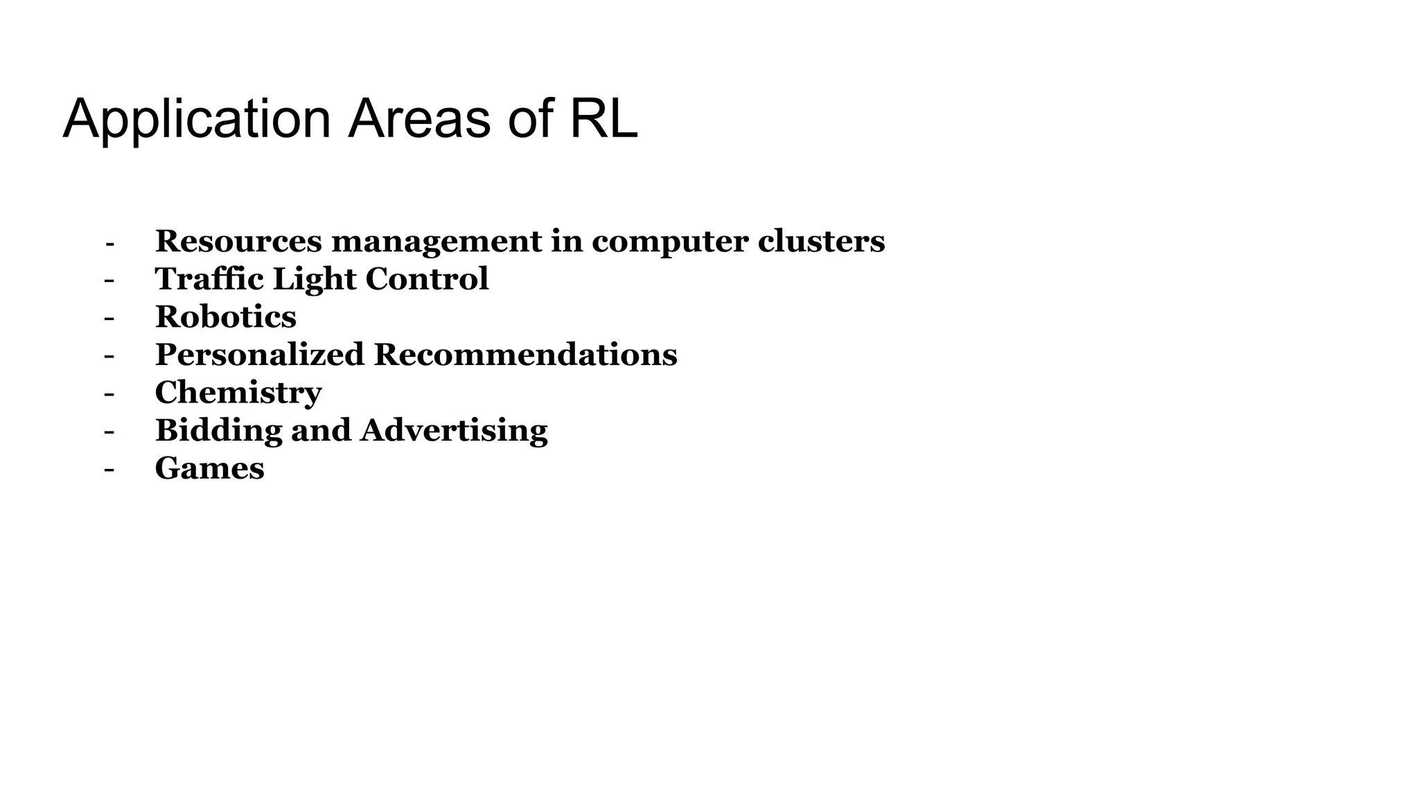 An introduction to reinforcement learning | PPTX | Computing | Technology & Computing