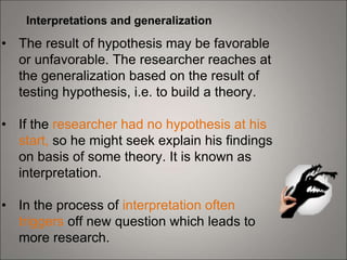 An introduction to research methodology | PPTX
