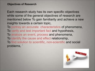 An introduction to research methodology | PPTX
