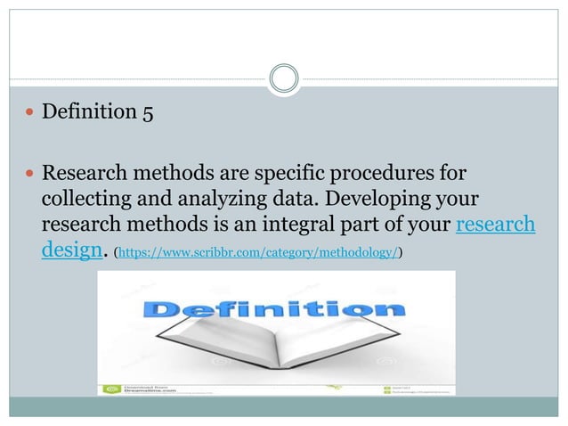 An introduction to research methods | PPT