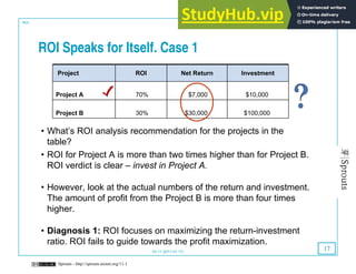 An Introduction To Return On Investment For Information Systems | PDF