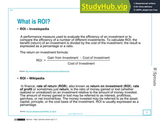 An Introduction To Return On Investment For Information Systems | PDF