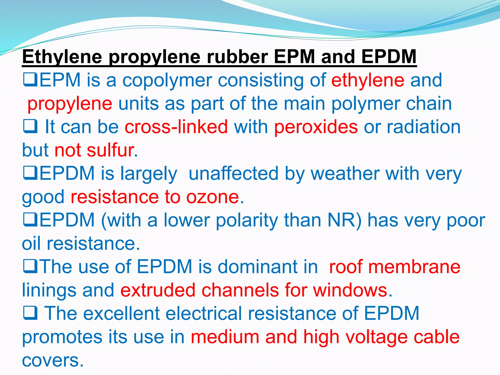 An introduction to rubber technology | PPTX