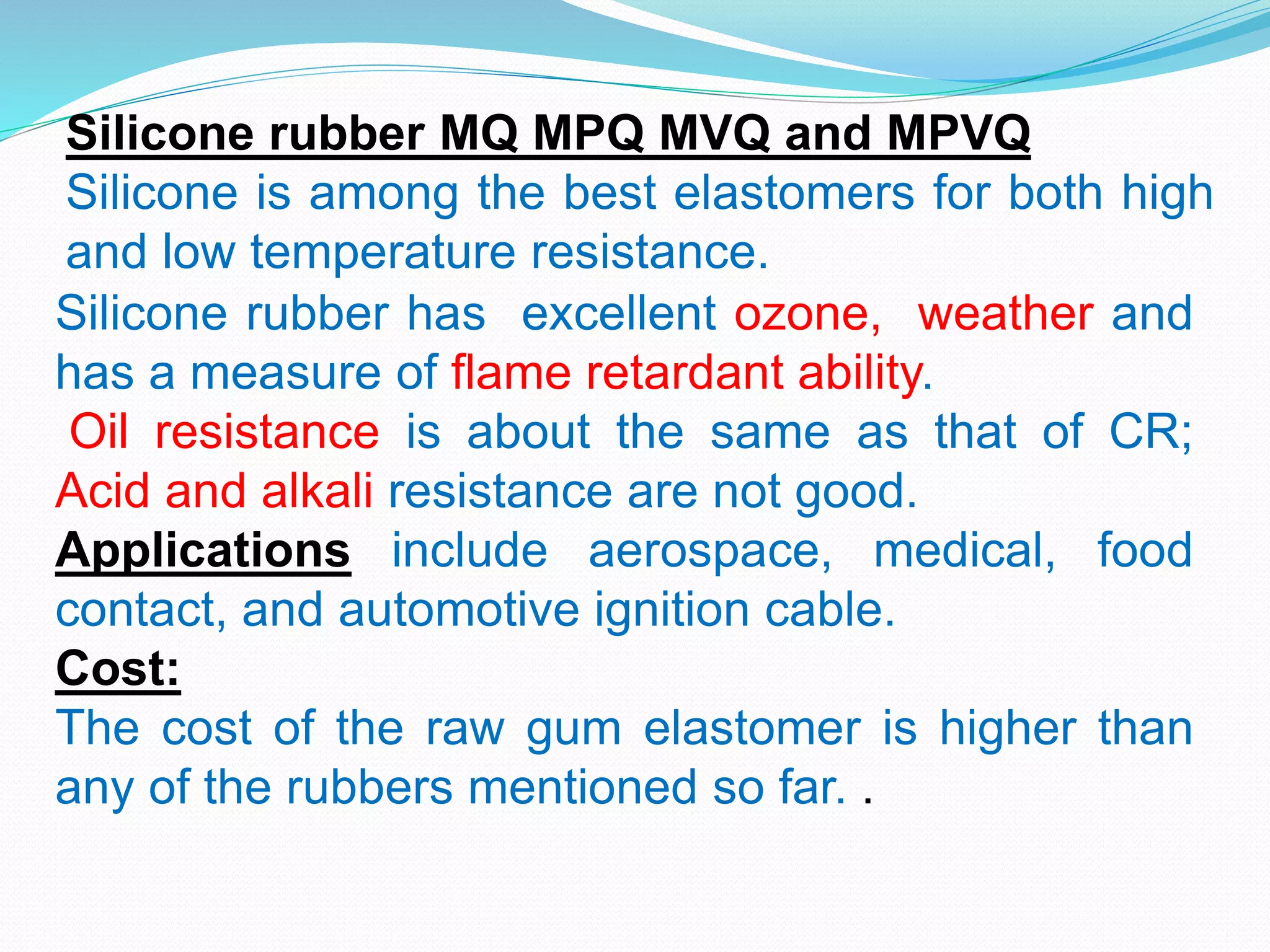 An introduction to rubber technology | PPTX