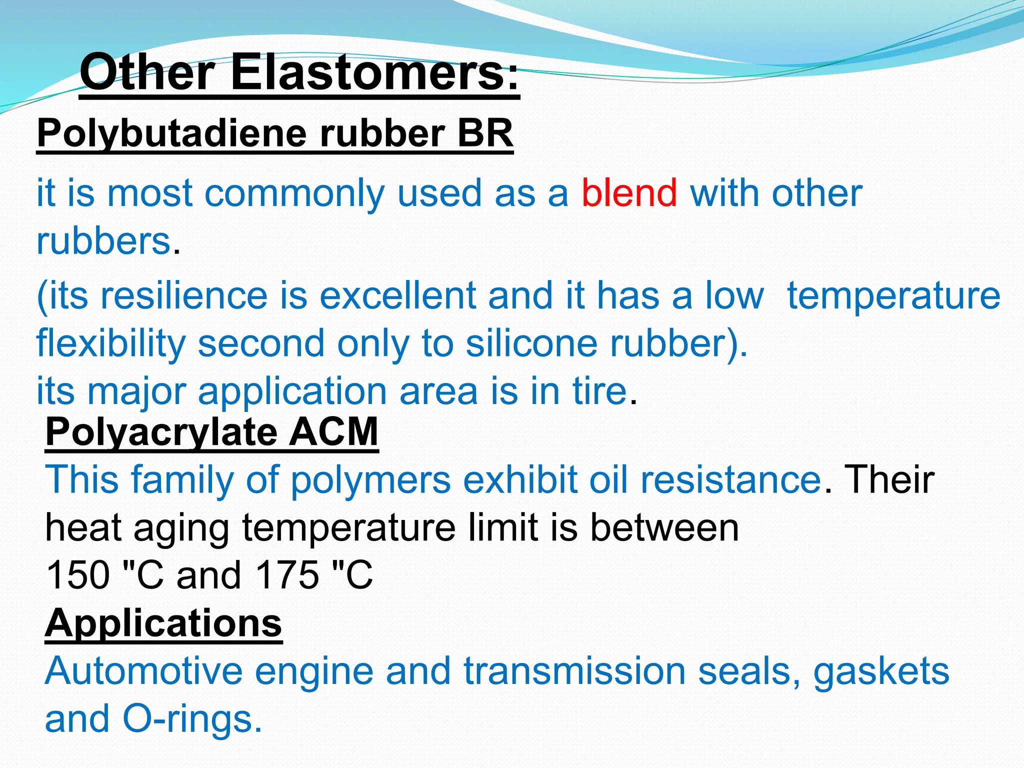 An introduction to rubber technology | PPTX