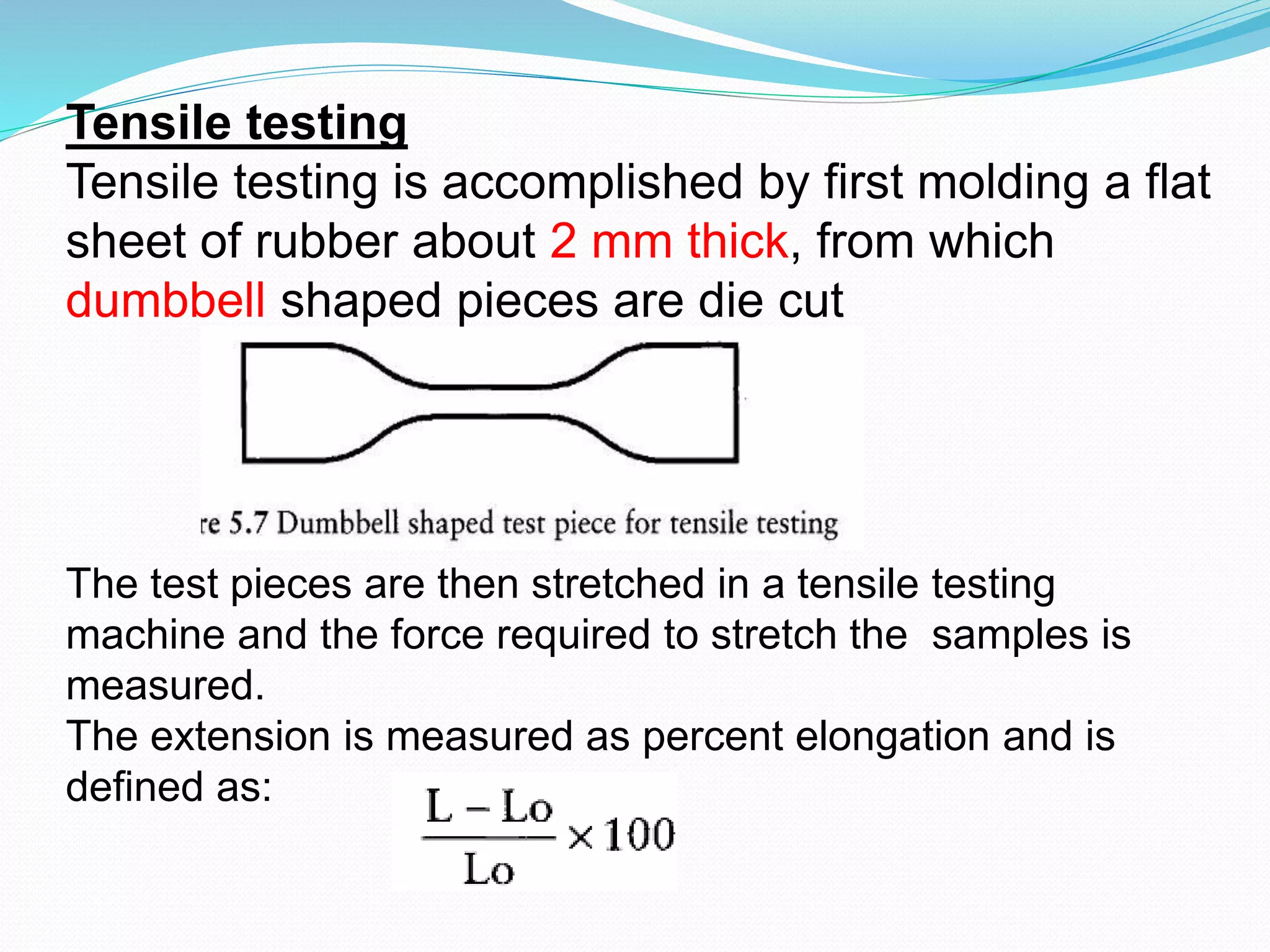 An introduction to rubber technology | PPTX