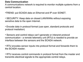An introduction to scada fundamentals and implementation | PPT