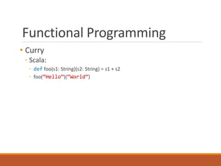 An introduction to scala | PPTX