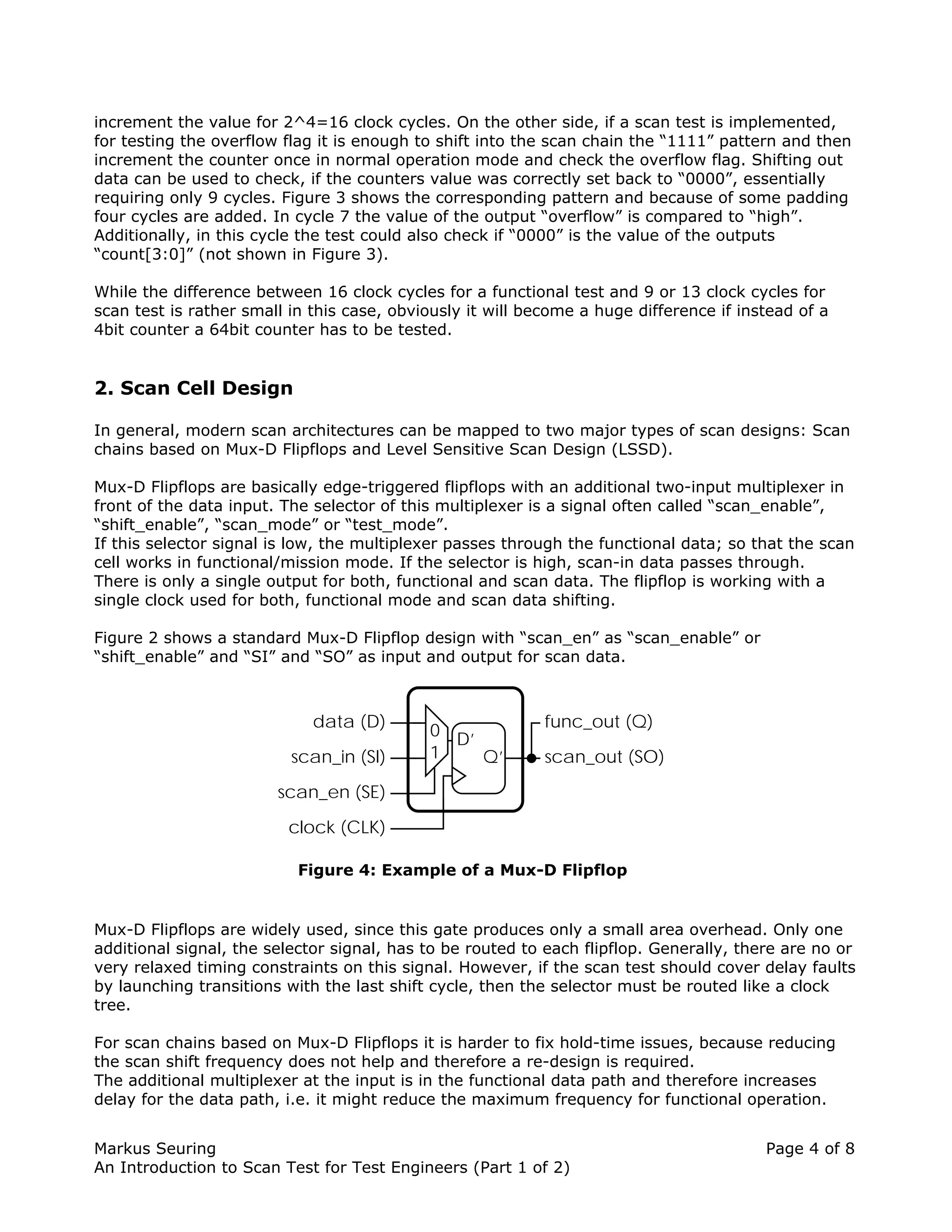 An introduction to scan test for test engineers | PDF