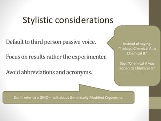 Introduction to Scientific Writing and CSE Style | PPT