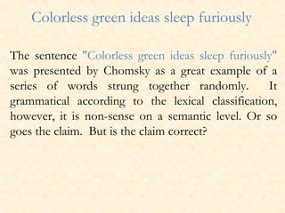 An introduction to semantics | PPT