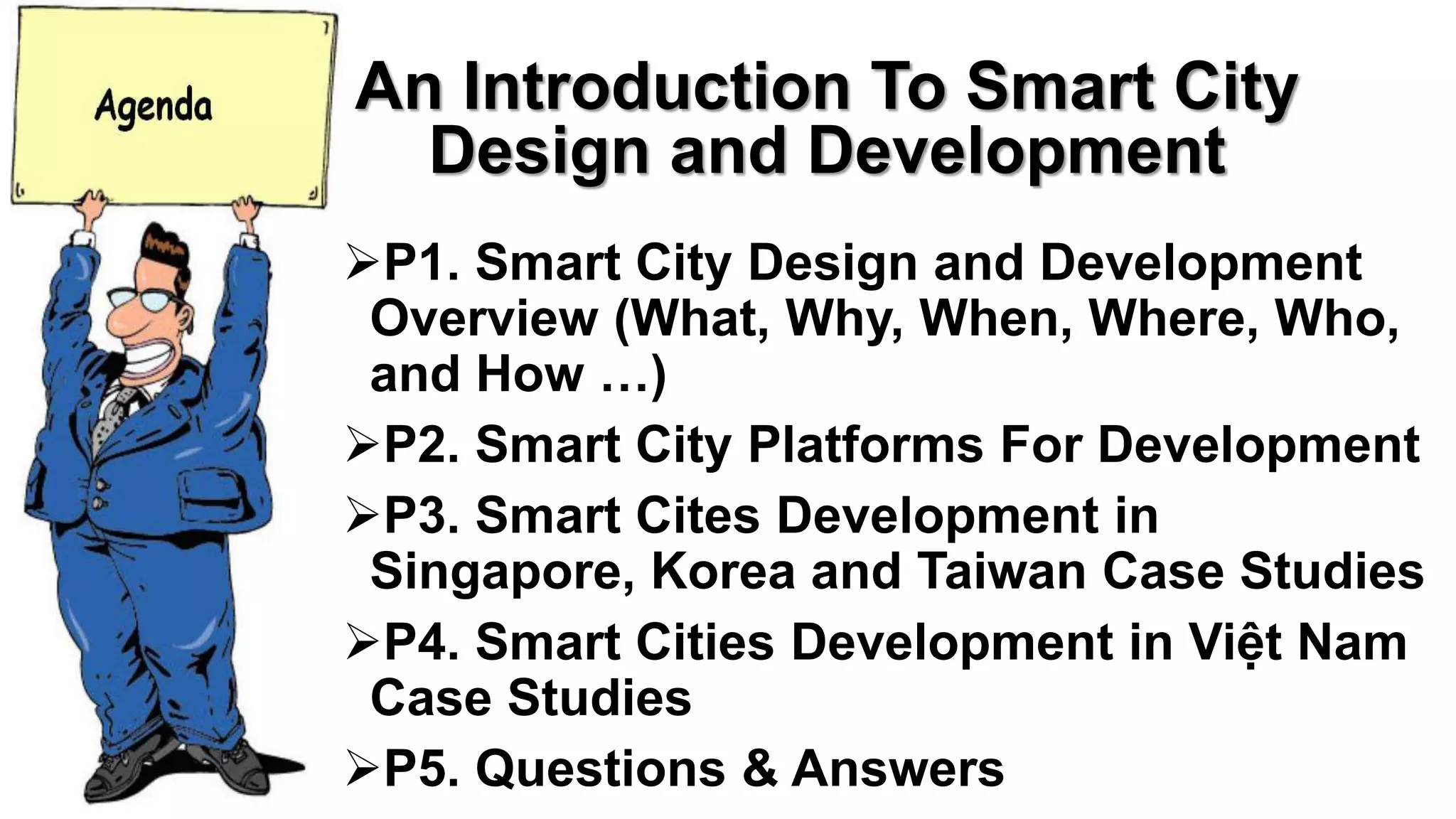An Introduction To Smart City Design and Development | PPTX
