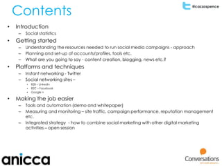 An introduction to social media marketing for business | PPTX