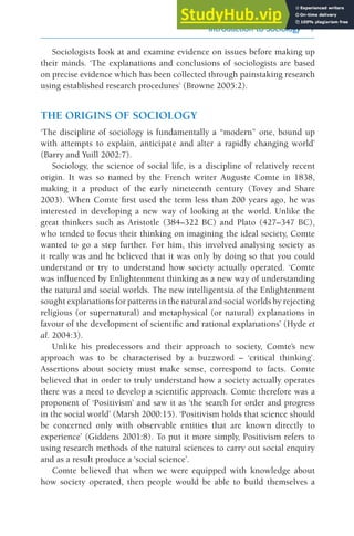 An Introduction To Sociology 3Rd Ed - Look Inside Sample | PDF | Education