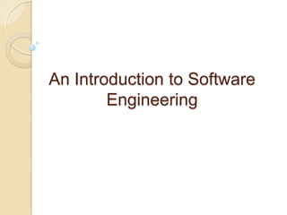 An introduction to software | PDF