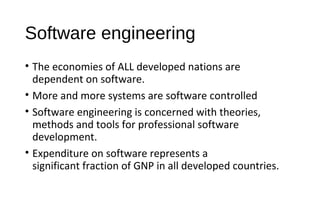 An introduction to software engineering | PPT