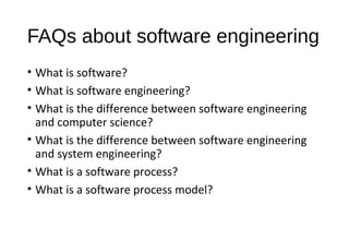 An introduction to software engineering | PPT