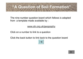 An introduction to soils, soil formation and terminology | PDF