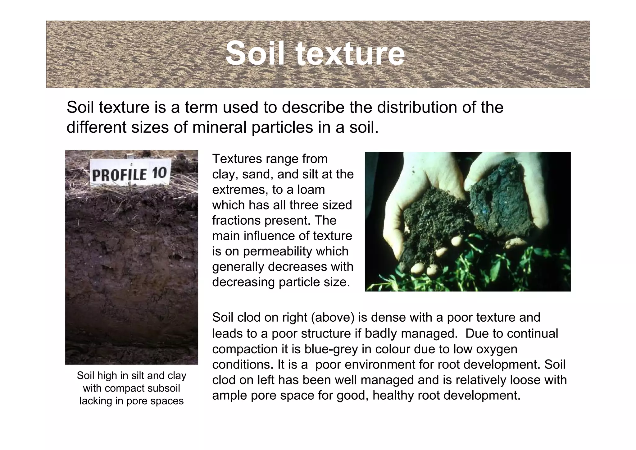 An introduction to soils, soil formation and terminology | PPT