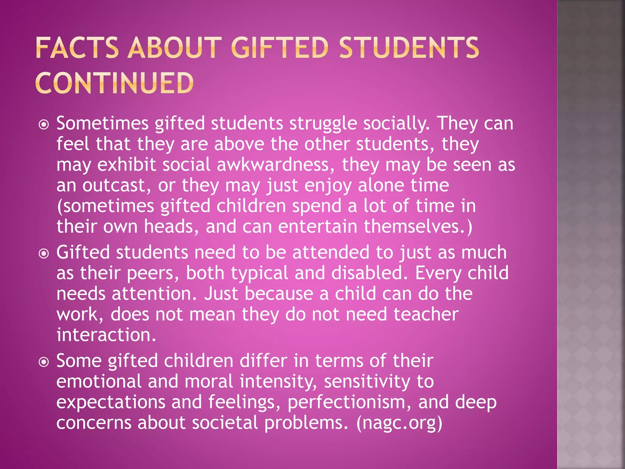 An introduction to special and gifted education, | PPTX