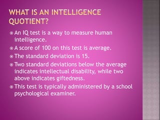 An introduction to special and gifted education, | PPTX