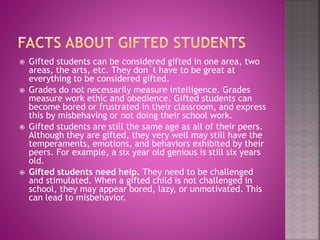 An introduction to special and gifted education, | PPTX