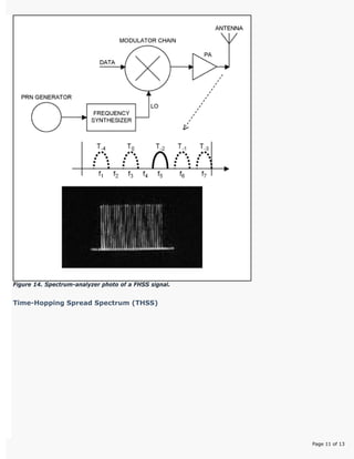 An introduction to spread spectrum communications | PDF