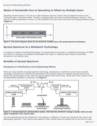 An introduction to spread spectrum communications | PDF