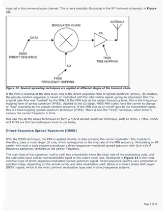 An introduction to spread spectrum communications | PDF
