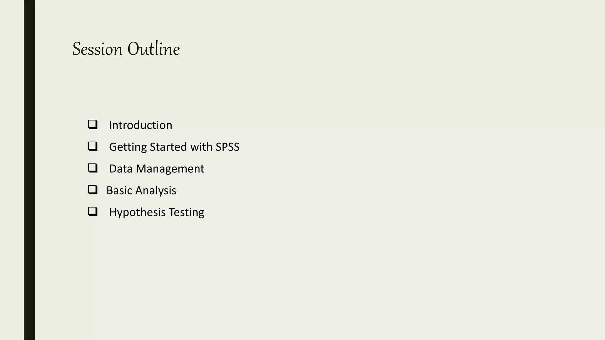 An Introduction To Spss Pptx Programming Languages Computing