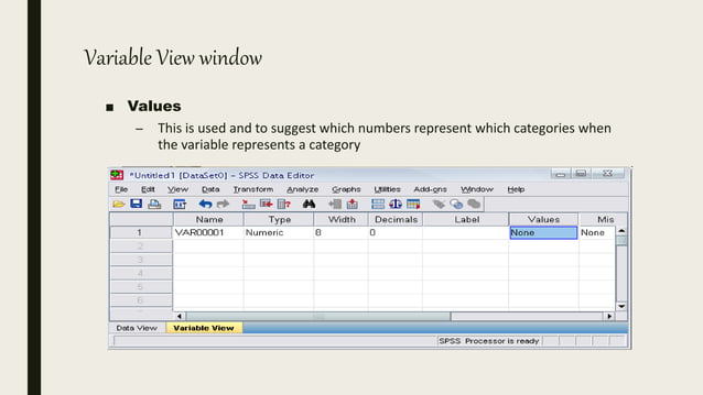 An introduction to spss | PPTX | Programming Languages | Computing