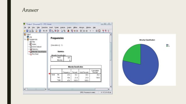 An introduction to spss | PPTX | Programming Languages | Computing
