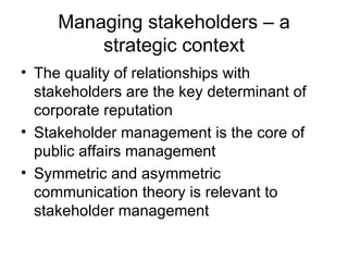 An Introduction To Stakeholder Theory | PPT