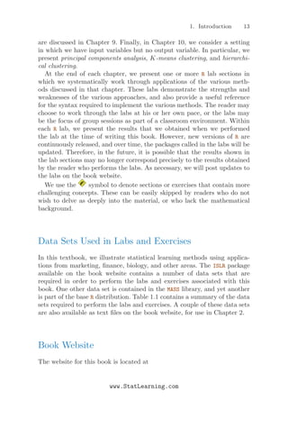 An Introduction to Statistical Learning R Fourth Printing.pdf