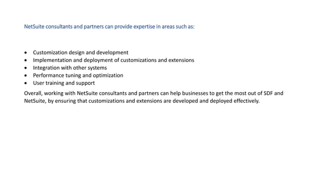 An Introduction To Suitecloud Development Framework Sdf In Netsuitepptx Cloud Computing