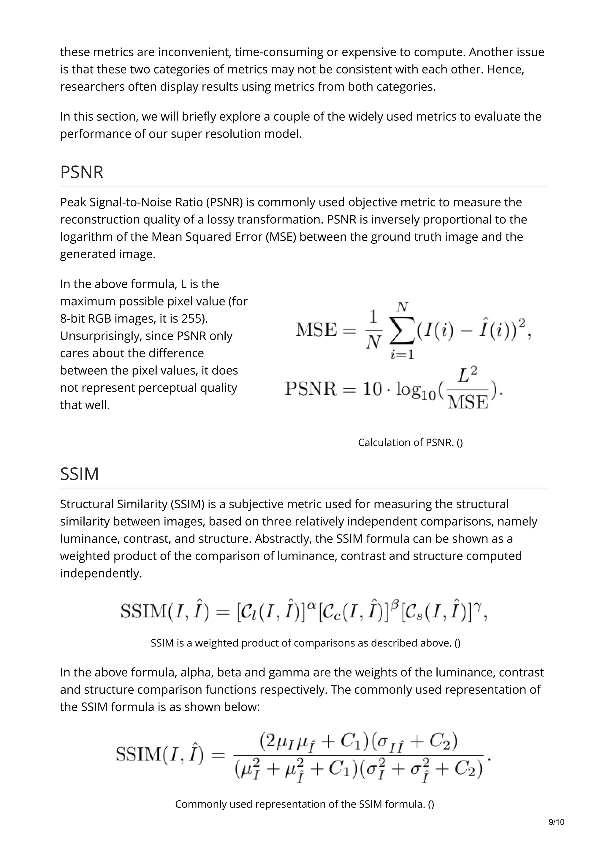 An introduction to super resolution using deep learning | PDF
