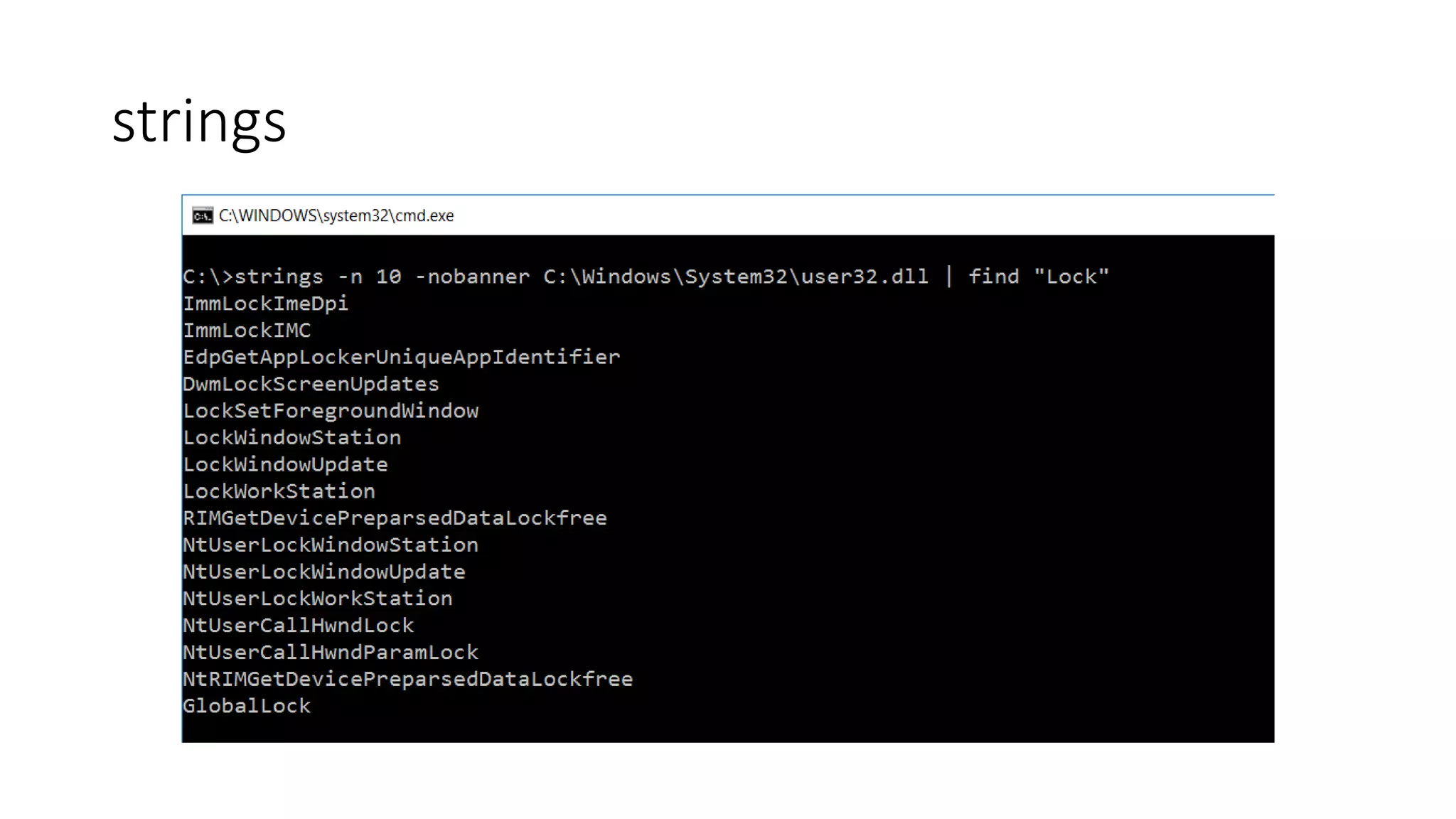 An Introduction to Sysinternals | PPTX