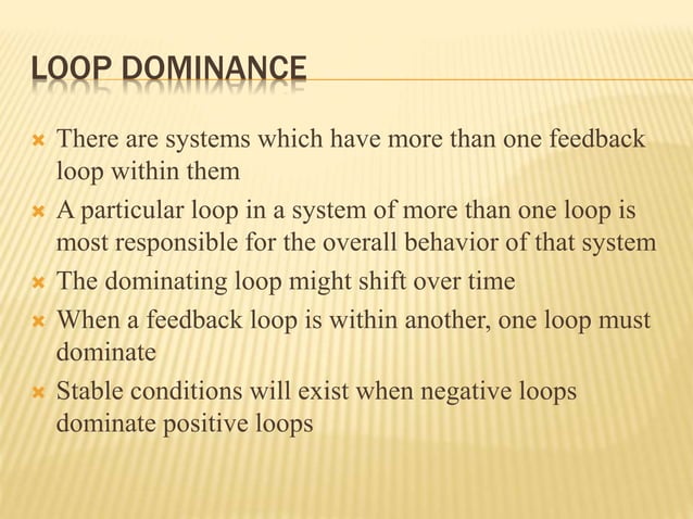 An Introduction To System Dynamics And Feedback Loop Pptx Physics Science