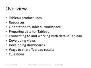 An introduction to Tableau | PDF