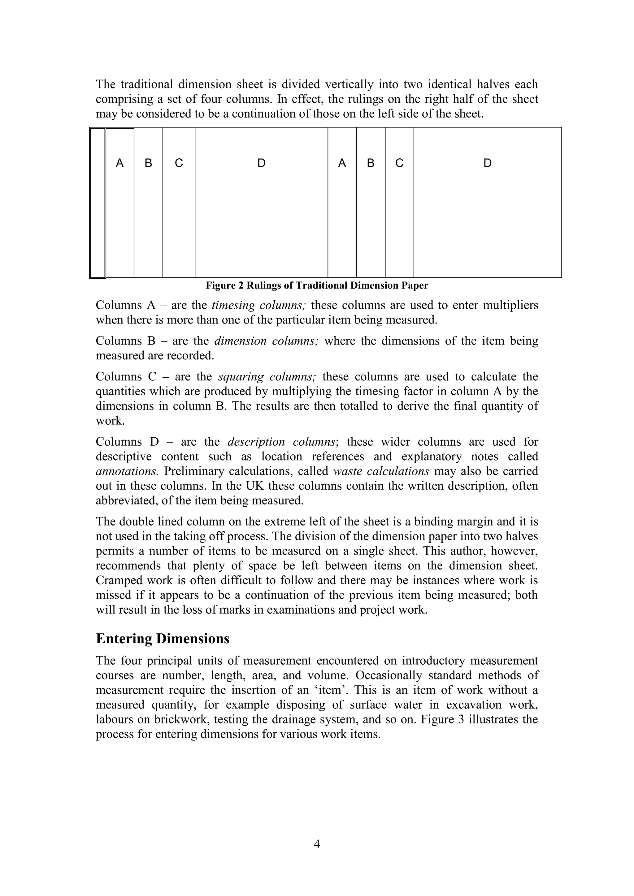 An introduction to taking off building quantities | PDF