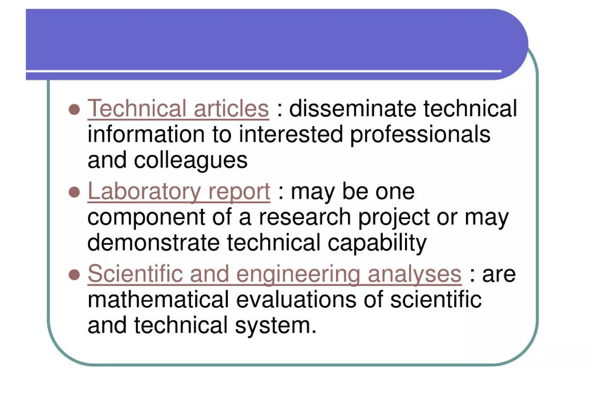 AN INTRODUCTION TO TECHNICAL WRITING | PPT