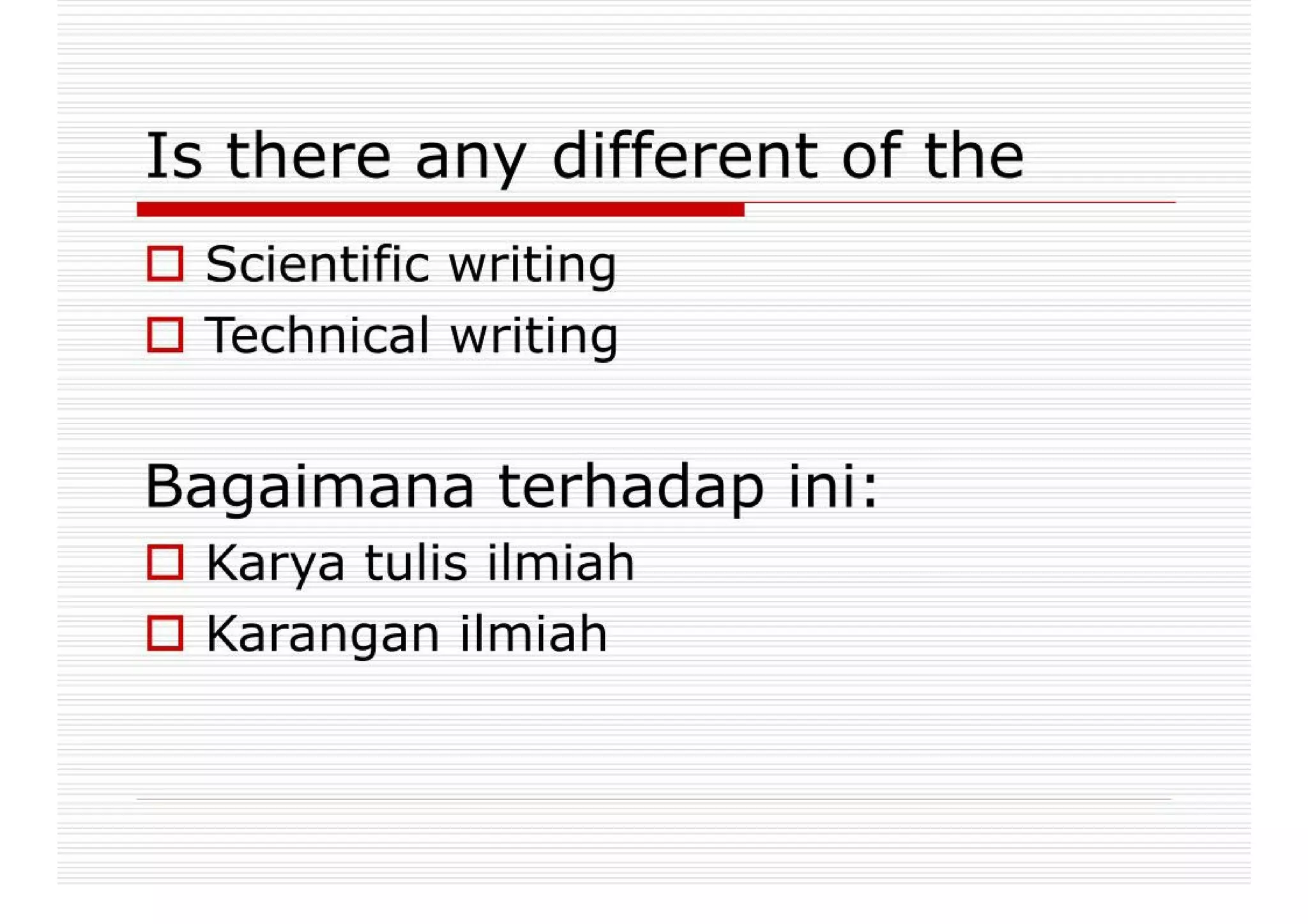 AN INTRODUCTION TO TECHNICAL WRITING | PPT