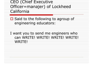 AN INTRODUCTION TO TECHNICAL WRITING | PPT