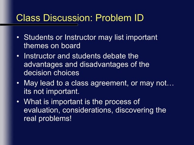 An Introduction To The Case Method [Lecture Notes Sav] | PPT