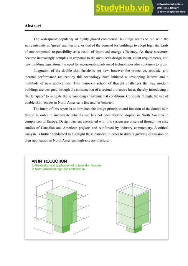 An Introduction To The Design And Application Of Double Skin Facades In ...