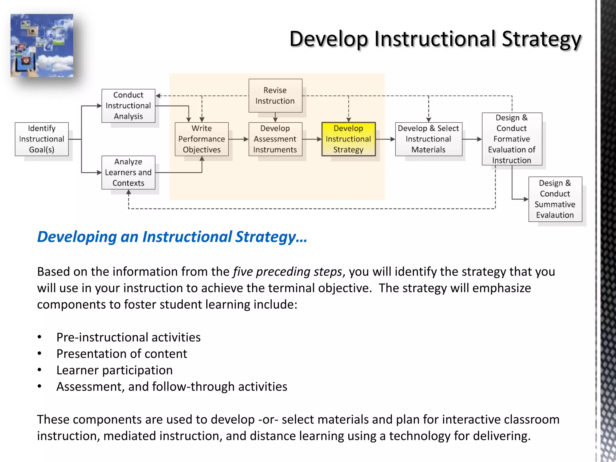 An Introduction To The Dick & Carey Instructional Design Model | PPTX